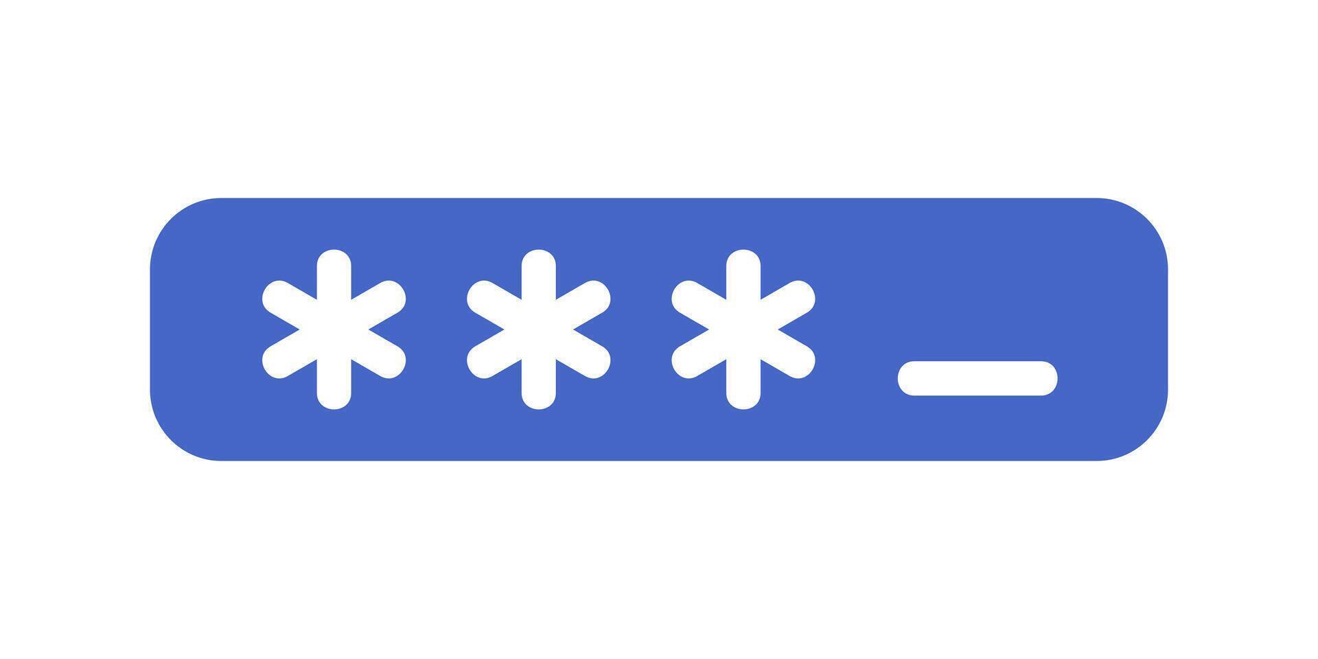 Secure Password Input Field With Masked Characters Representing User Privacy And Data Protection