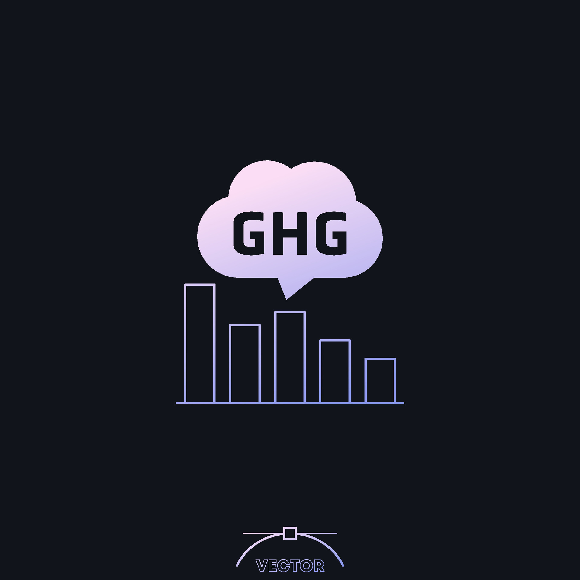 GHG, greenhouse gas emissions chart icon 49899564 Vector Art at Vecteezy GHG, greenhouse gas emissions chart icon 49899564 Vector Art at Vecteezy