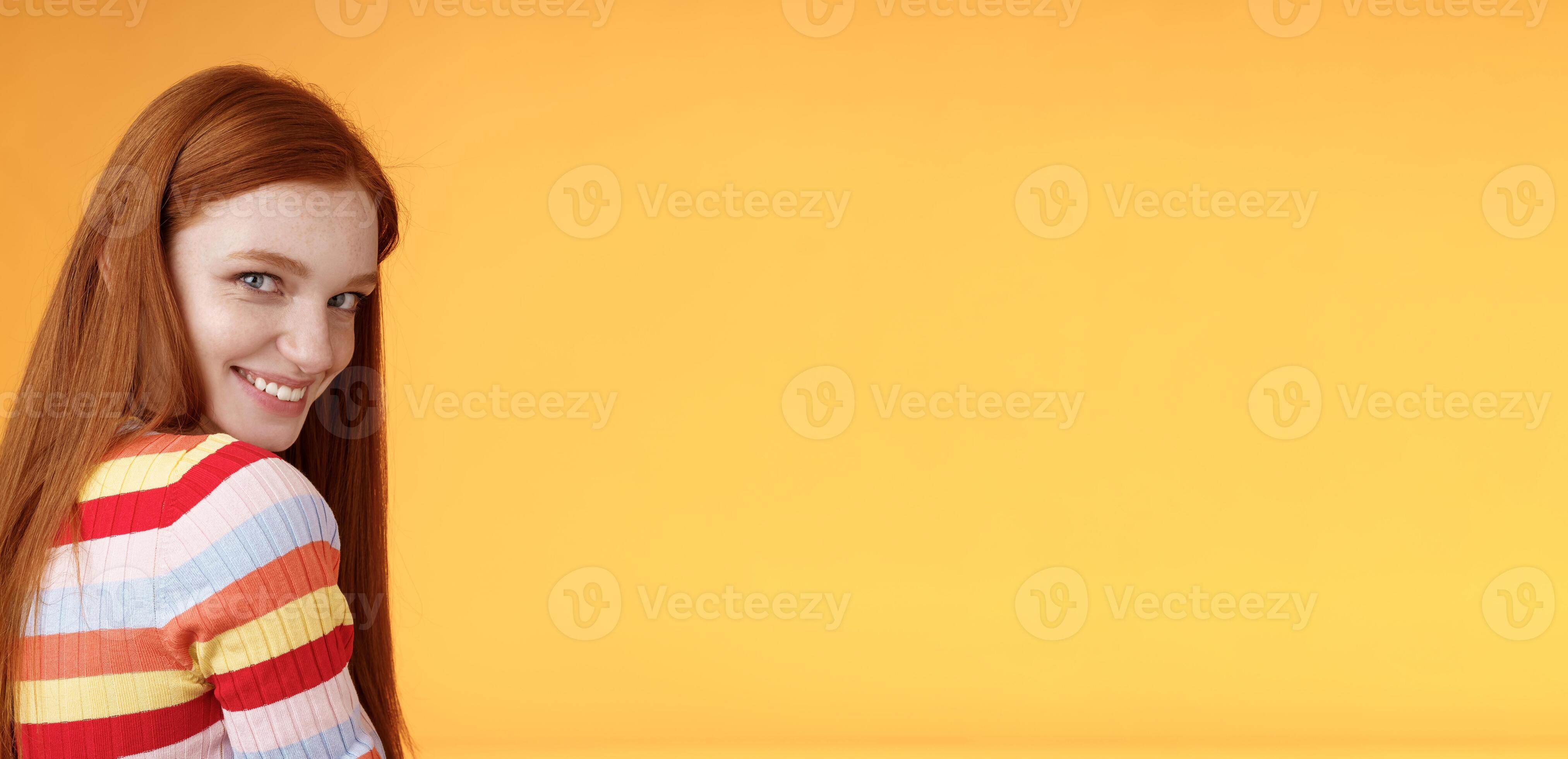 Tenderness, romance, seduction concept. Attractive cheeky flirty young ...
