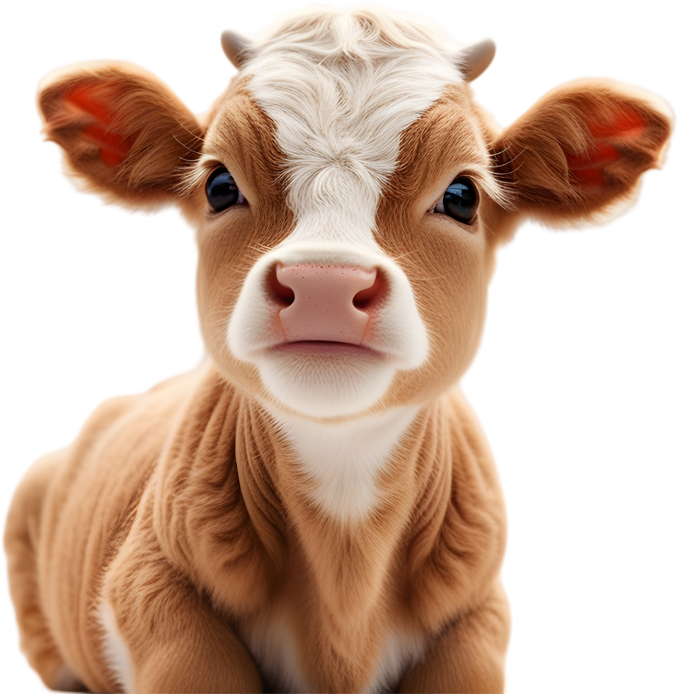 adorable becerro clipart para para niños libros. . 49952278 PNG