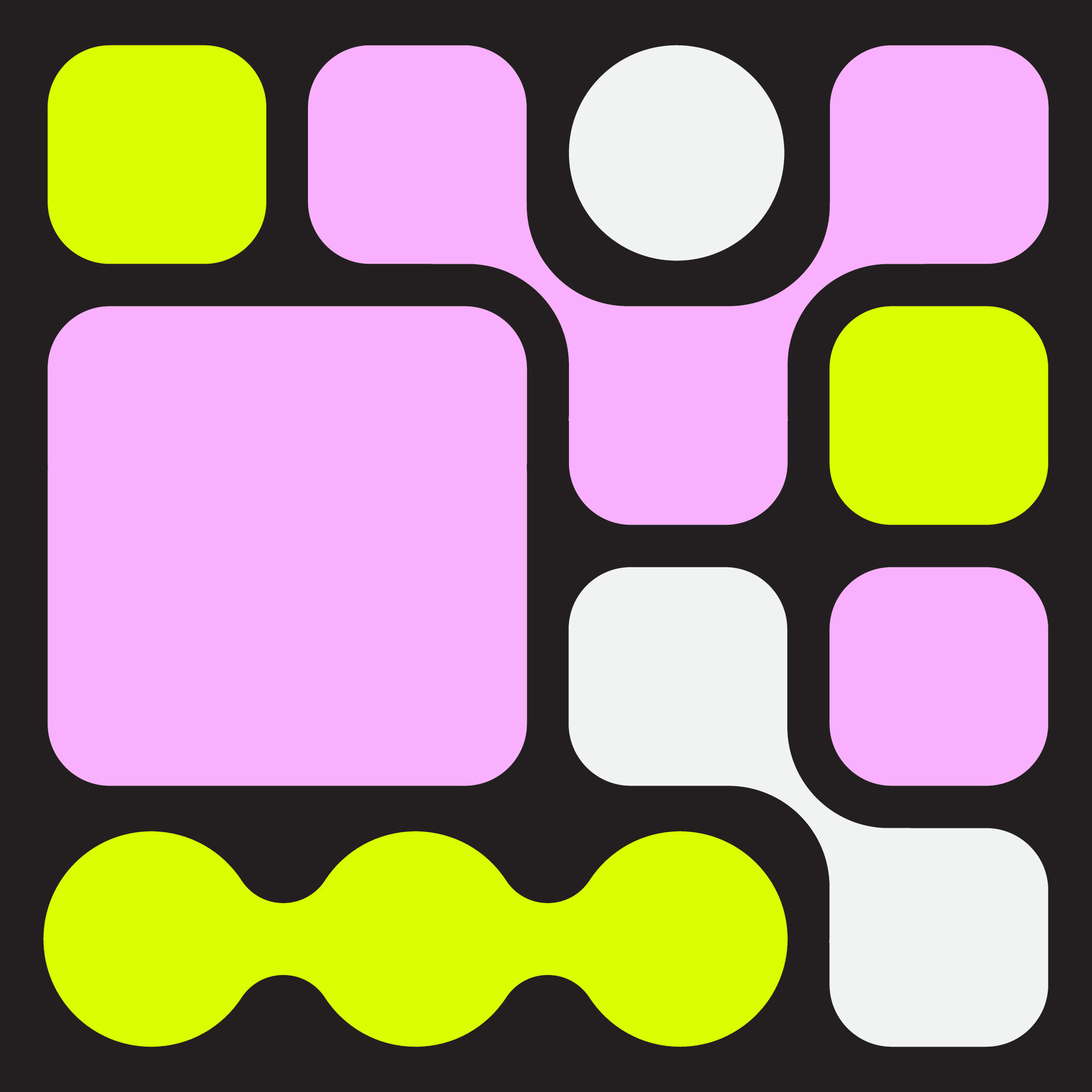 Y2K Trendy Geometry Futuristic shapes. Naive Design elements, Simple ...