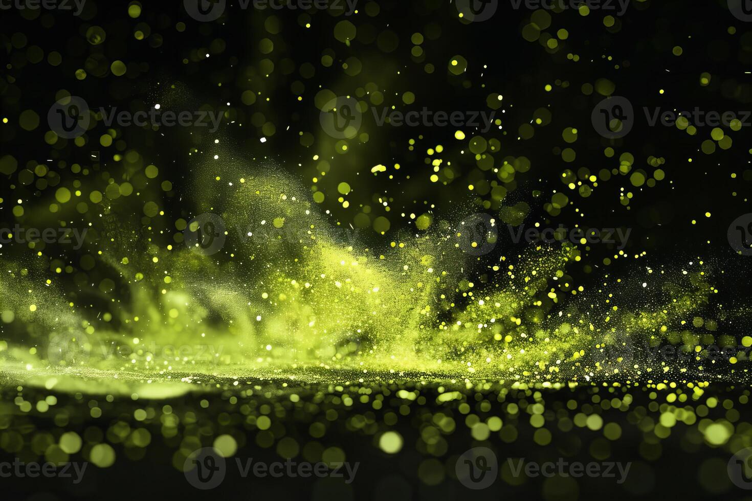 Green Particle Stock Photos, Images and Backgrounds for Free Download