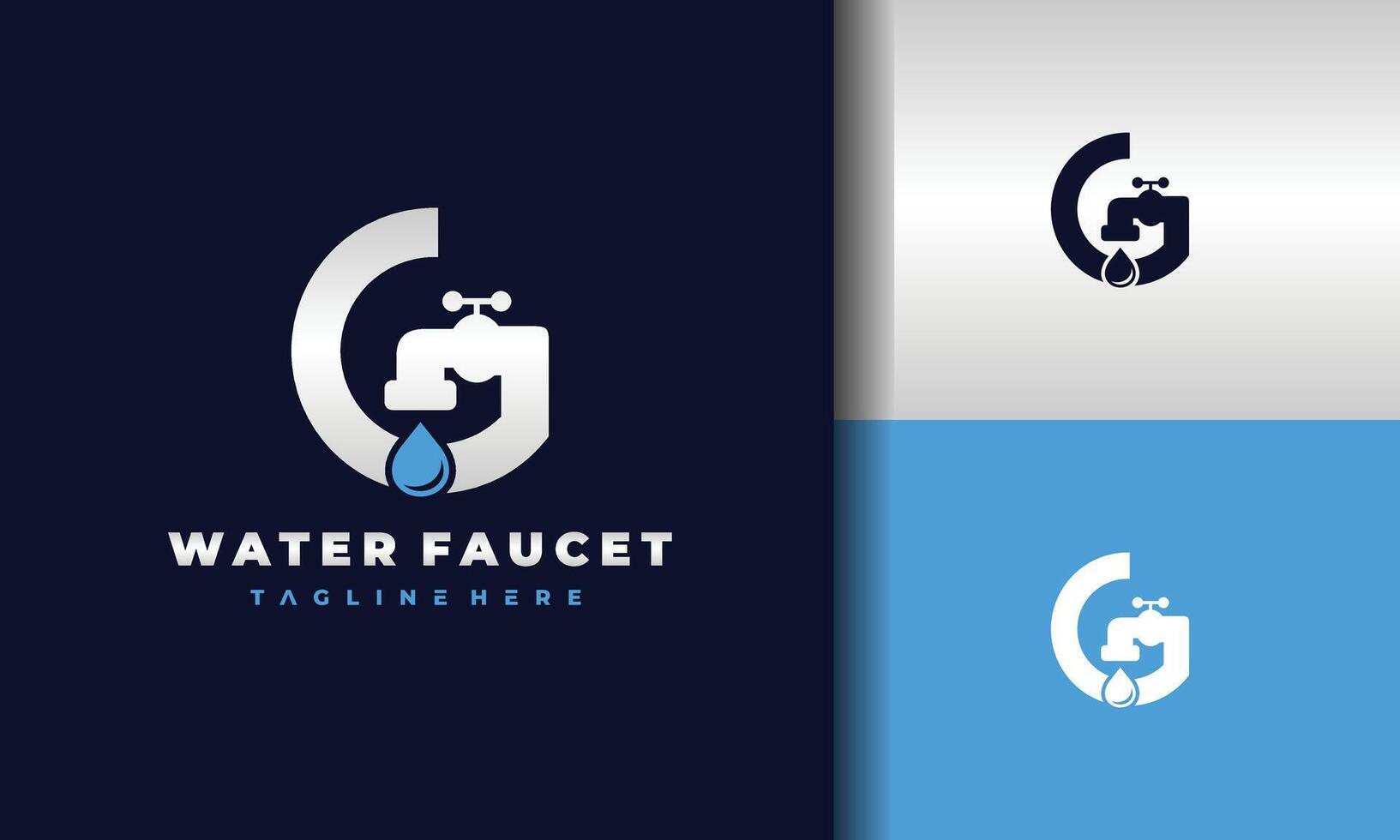letter G water faucet logo 49979507 Vector Art at Vecteezy