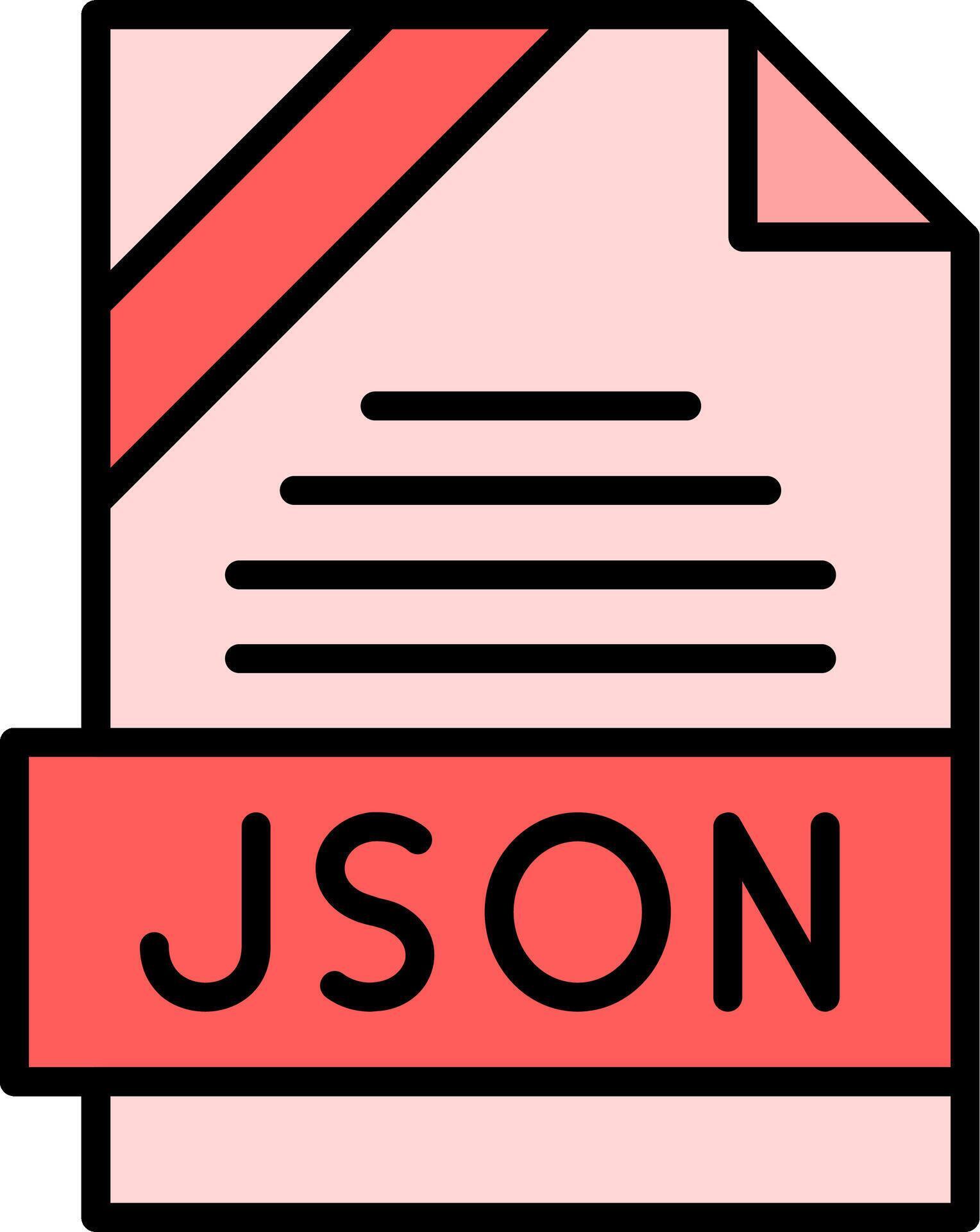JSON Icon Design 49981295 Vector Art at Vecteezy