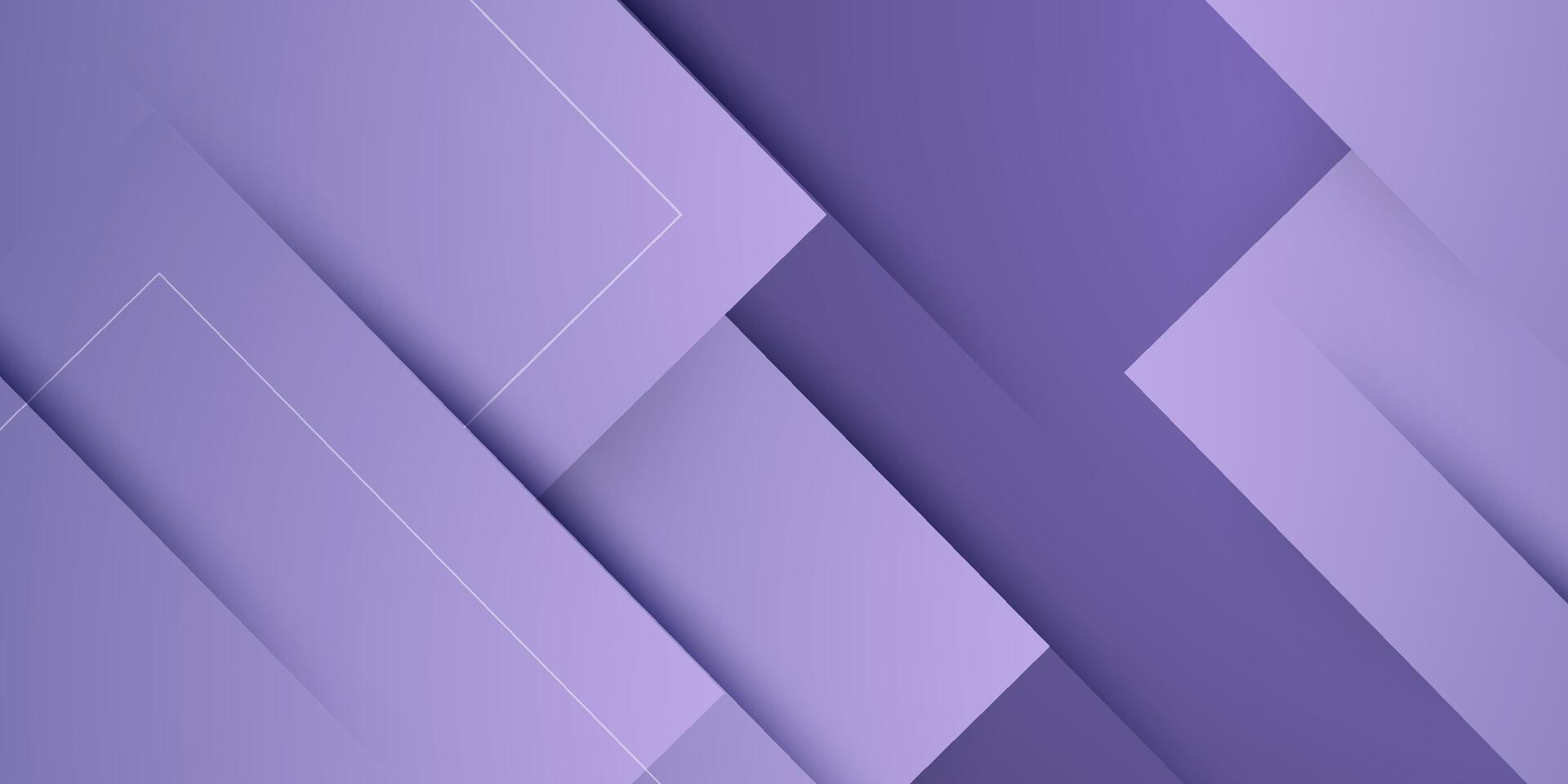 Abstract Geometric Futuristic Background With Purple Color Gradient