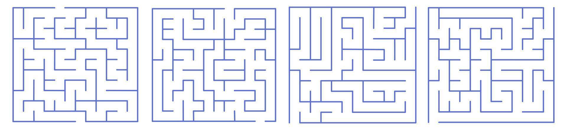Maze game. Find the path and the right solution to get out. 50001309 ...