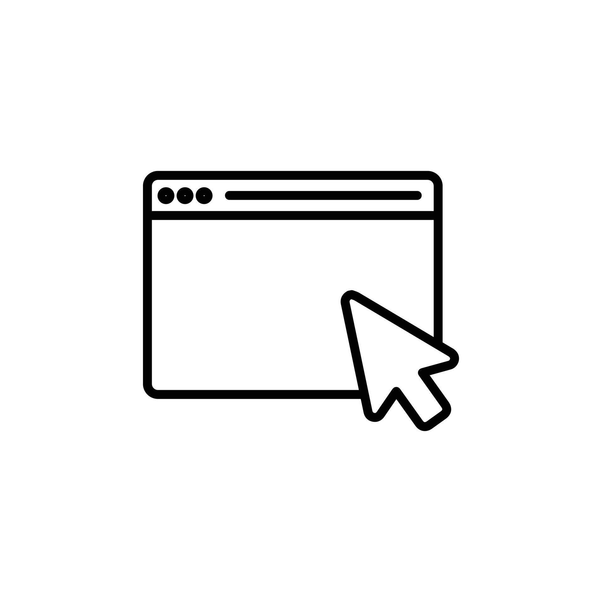 Browser Icon Set Visit Website Webpage Symbol Browse Web Page Sign Computer Browser Window