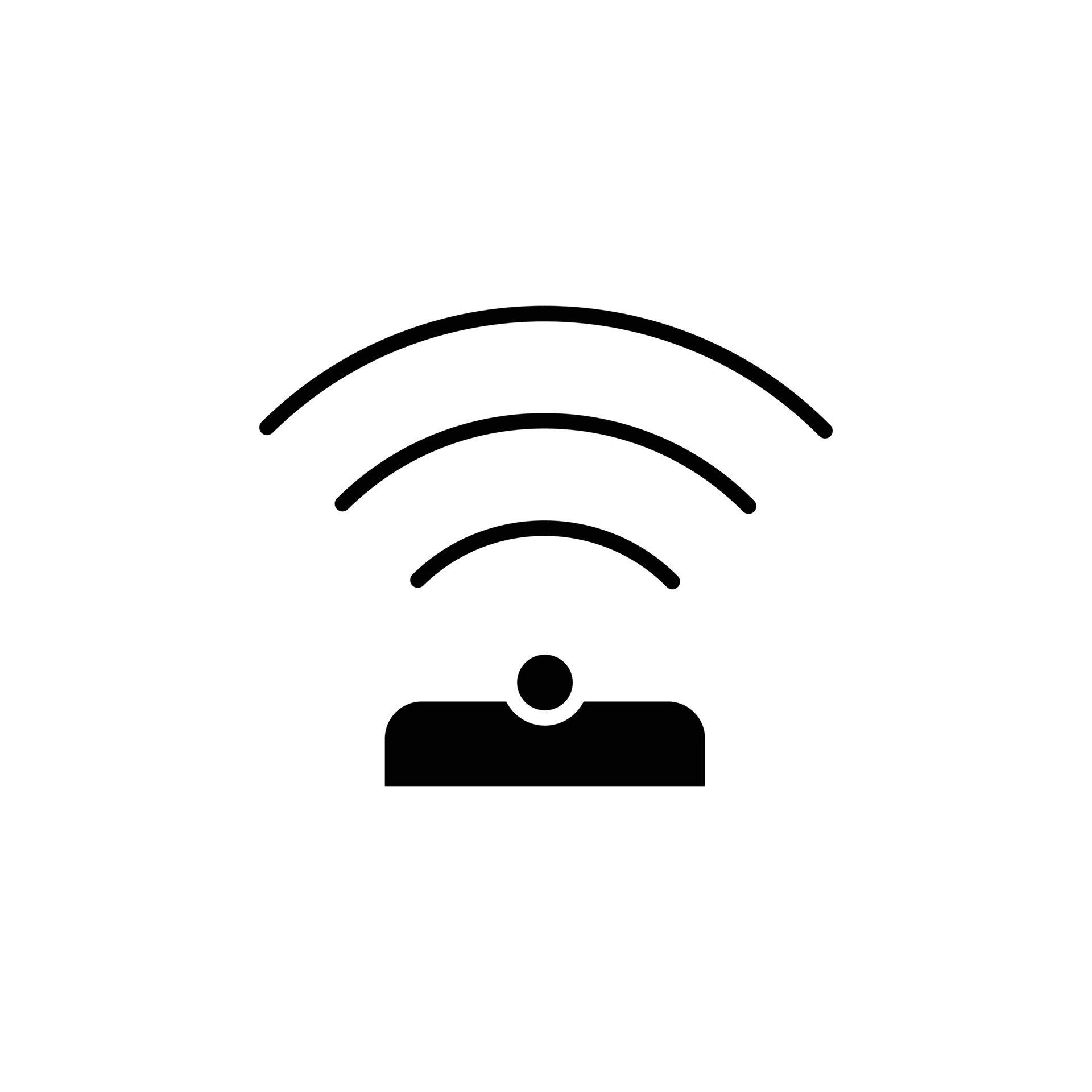 Sensor icon set. security motion detector sensor symbol. smart sensor ...