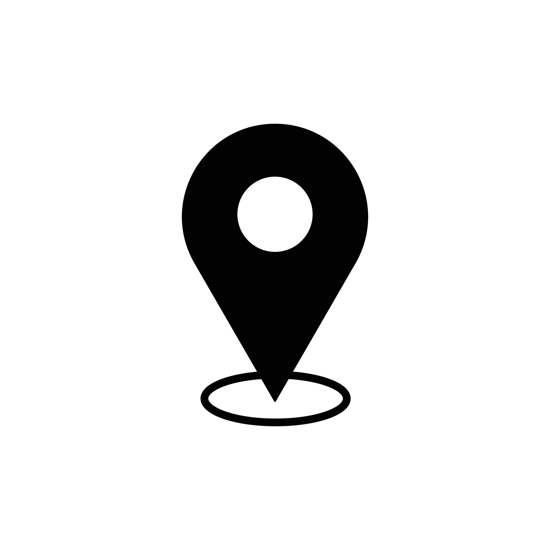 Marker Icon Set Map Location Pin Symbol Position Pointer Button