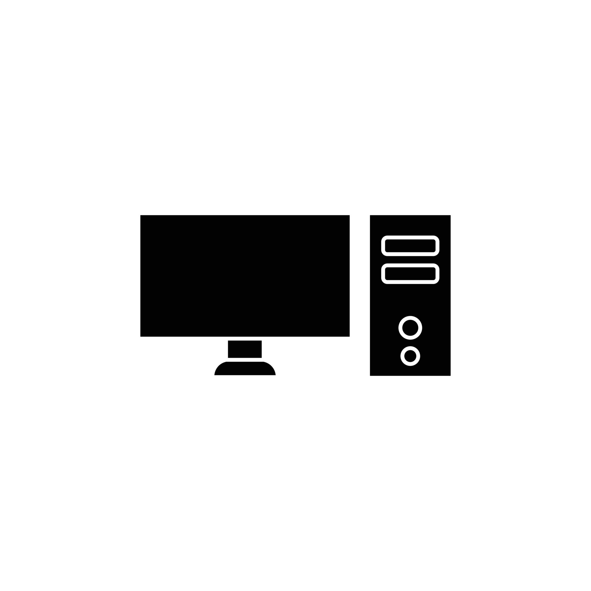 Computer icon set. pc monitor screen symbol. tablet desktop pictogram ... Computer icon set. pc monitor screen symbol. tablet desktop pictogram ...