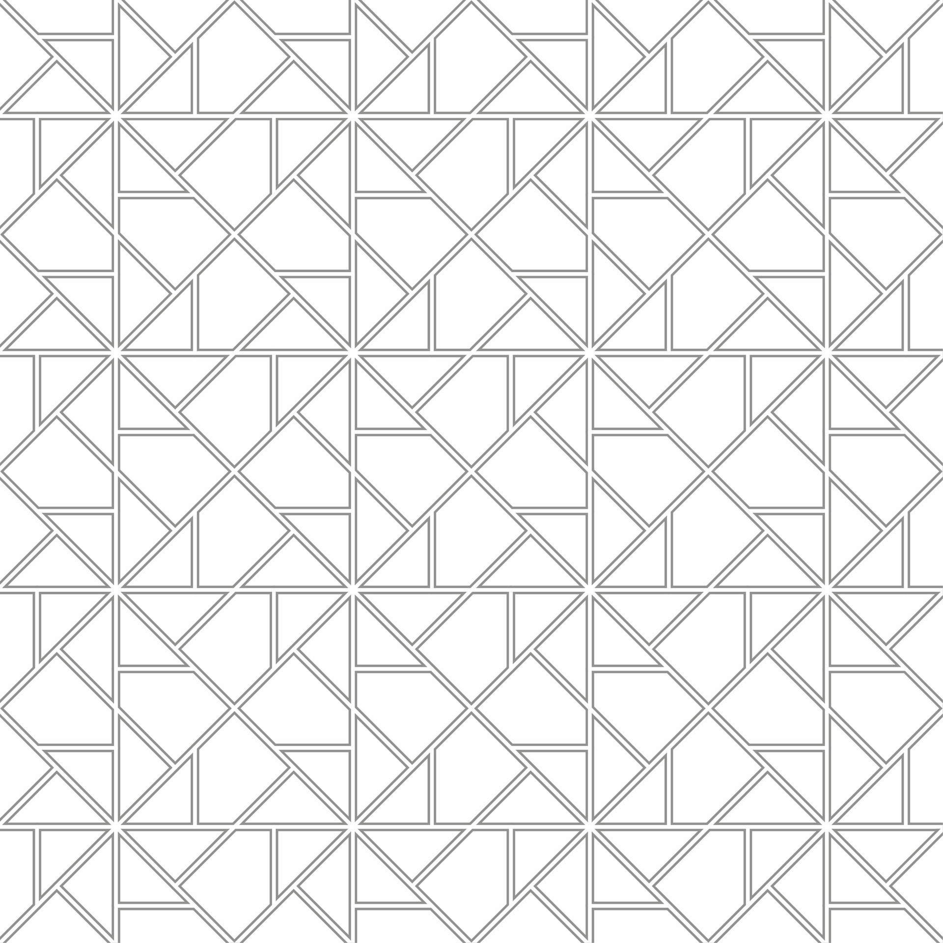 Seamless Geometric Pattern Consisting Of Intersecting And Interlocking