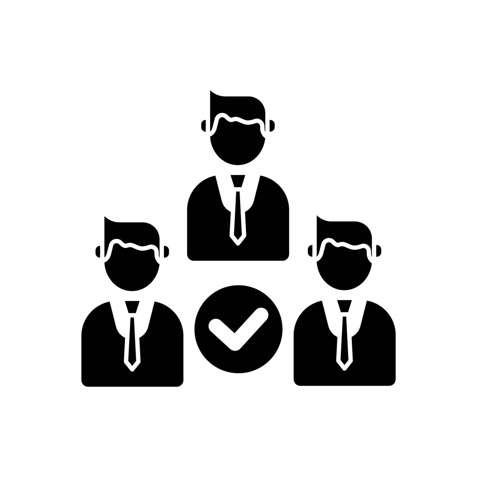 assign concept line icon. Simple element illustration. assign concept outline symbol design ...