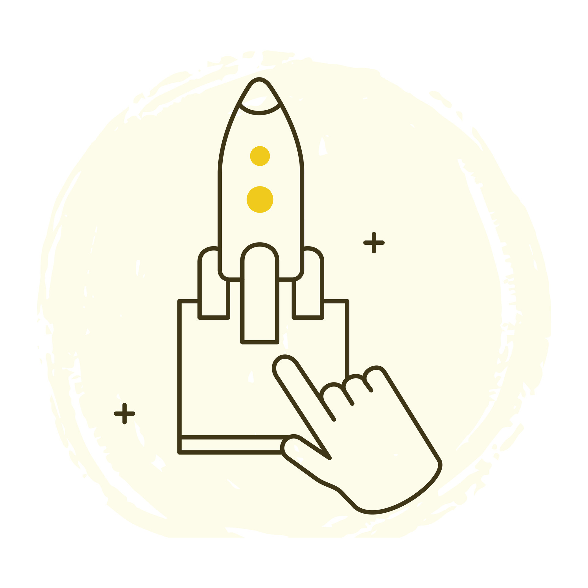 Command Line Launch Icon Design System Startup Terminal Command 1057