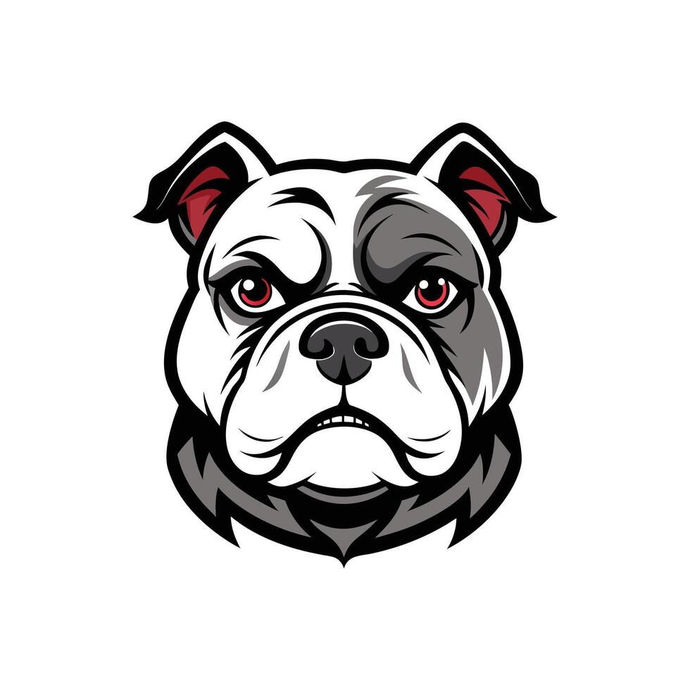 Adorable Bulldog Logo Vector Art, Icons, and Graphics for Free Download