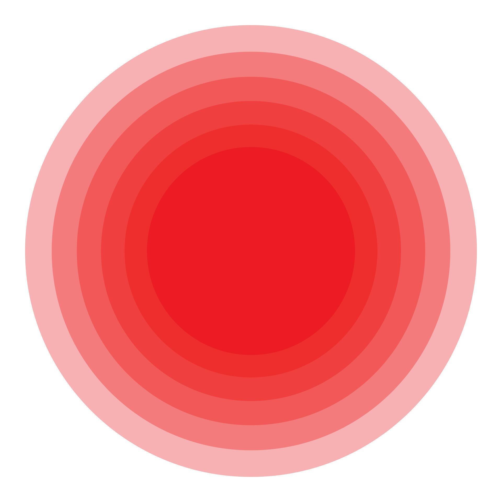 Red Gradient Concentric Circles Creating Tunnel Effect 50043582 Vector Art At Vecteezy