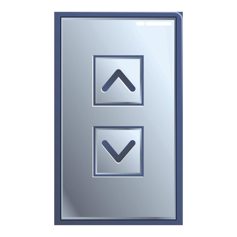 Elevator button panel showing up and down arrows 50044170 Vector Art at ...