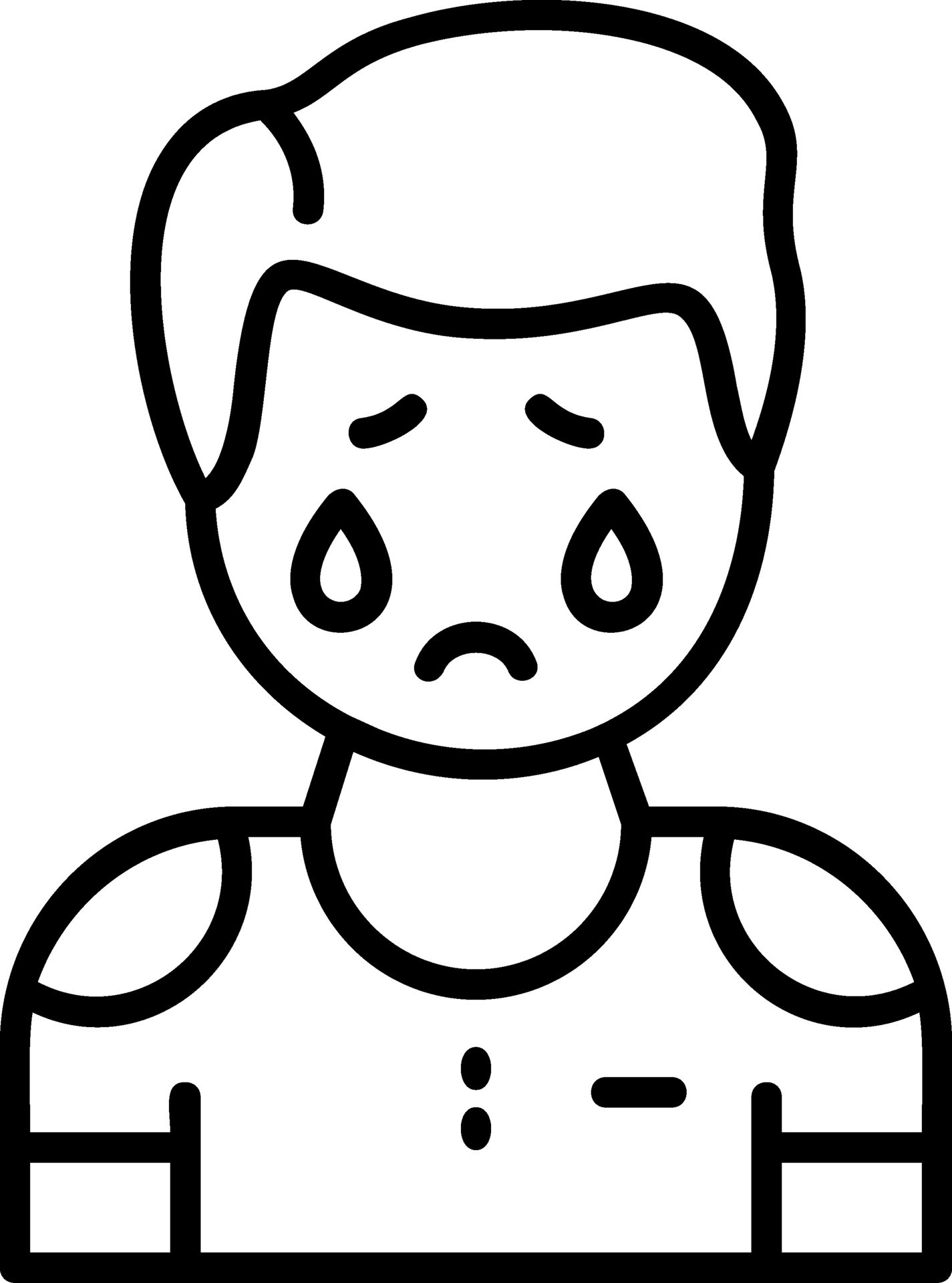 Melancholy Icon Desogn Symbol 50045180 Vector Art at Vecteezy