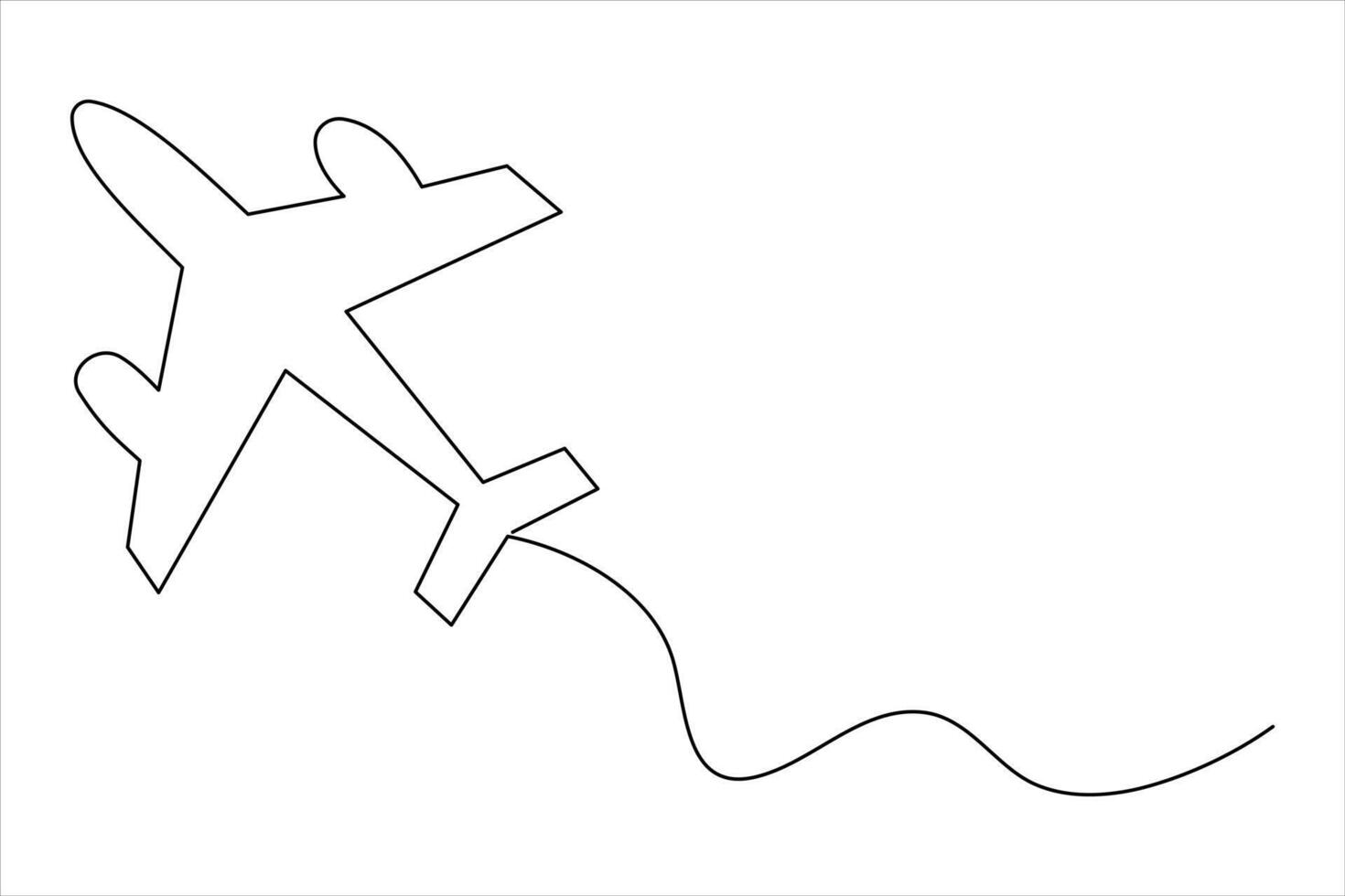 Continuous one line Airplane icon outline art illustration 50065851 ... Continuous one line Airplane icon outline art illustration 50065851 ...