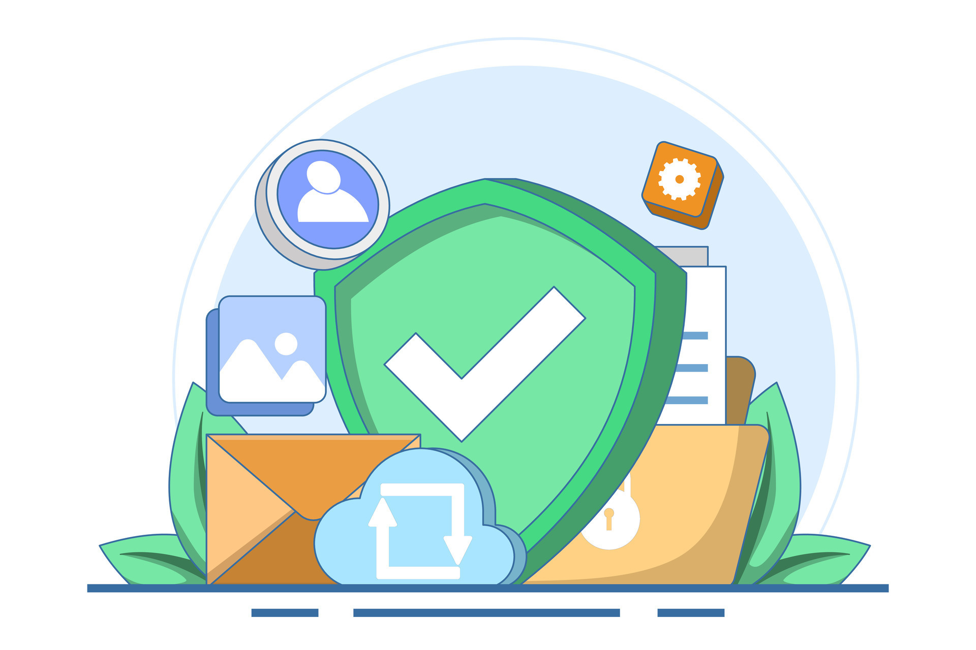 Database Protection Concept Privacy Data Protection Internet Security Information Privacy