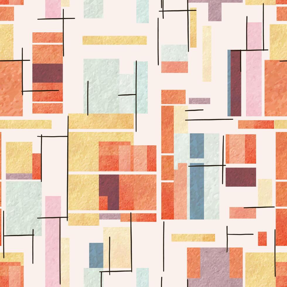 abstract square watercolor fabric pattern 50067306 Vector Art at Vecteezy