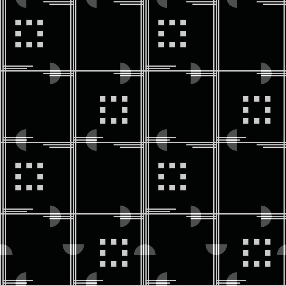 monochrome abstract geometric simple pattern 50067331 Vector Art at ...