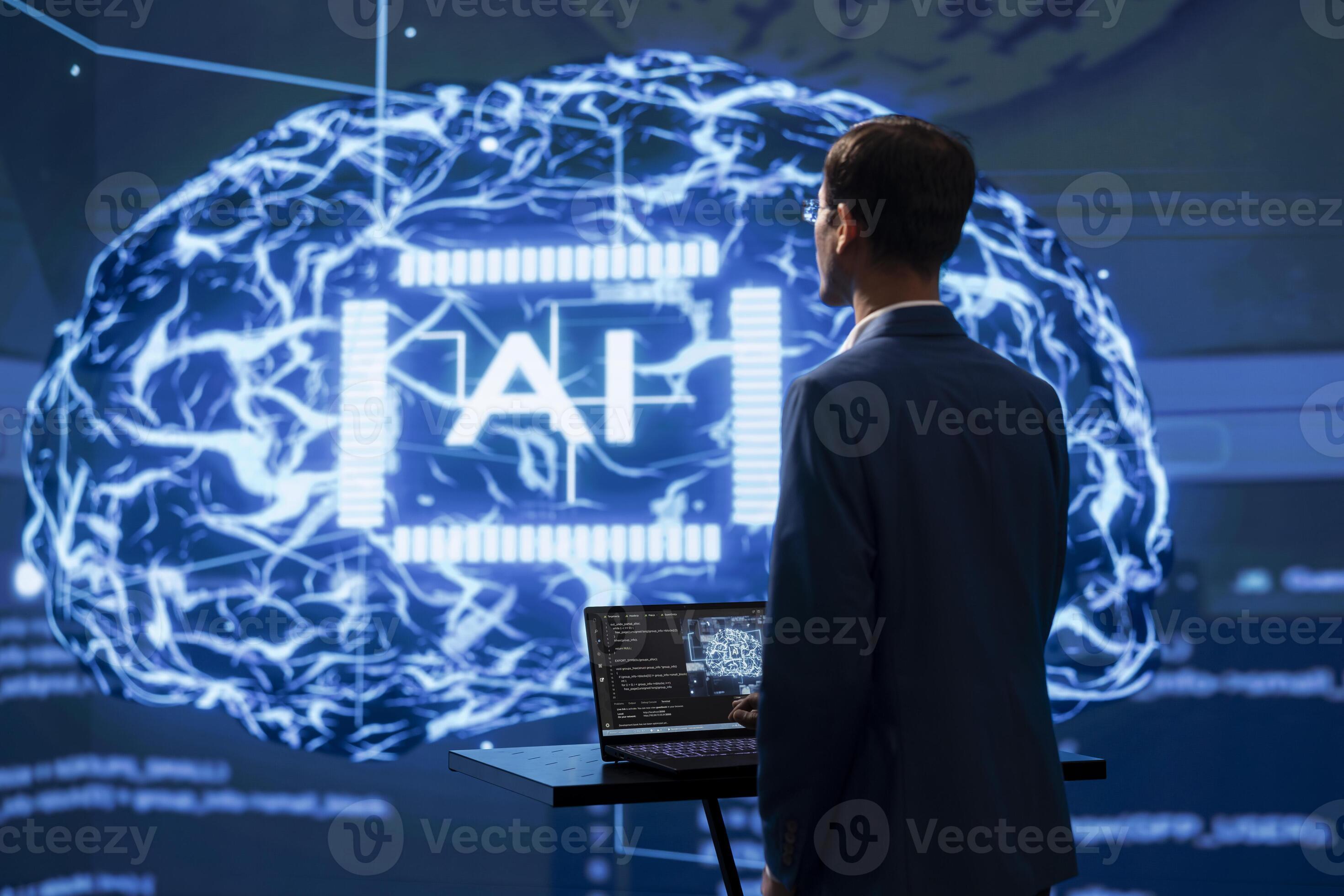 System administrator uses neural networks modeled after human brain to solve complex issues. AI ...