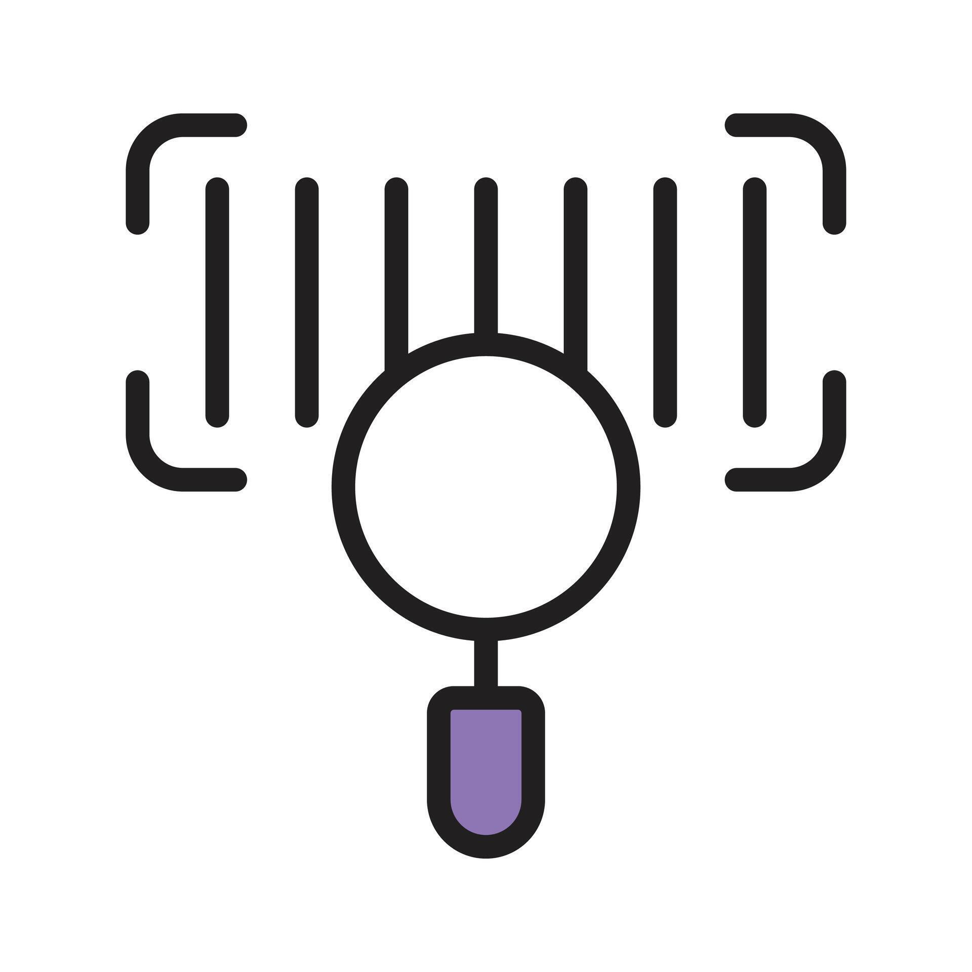 Scan items quickly with this barcode scanner icon for efficiency ...