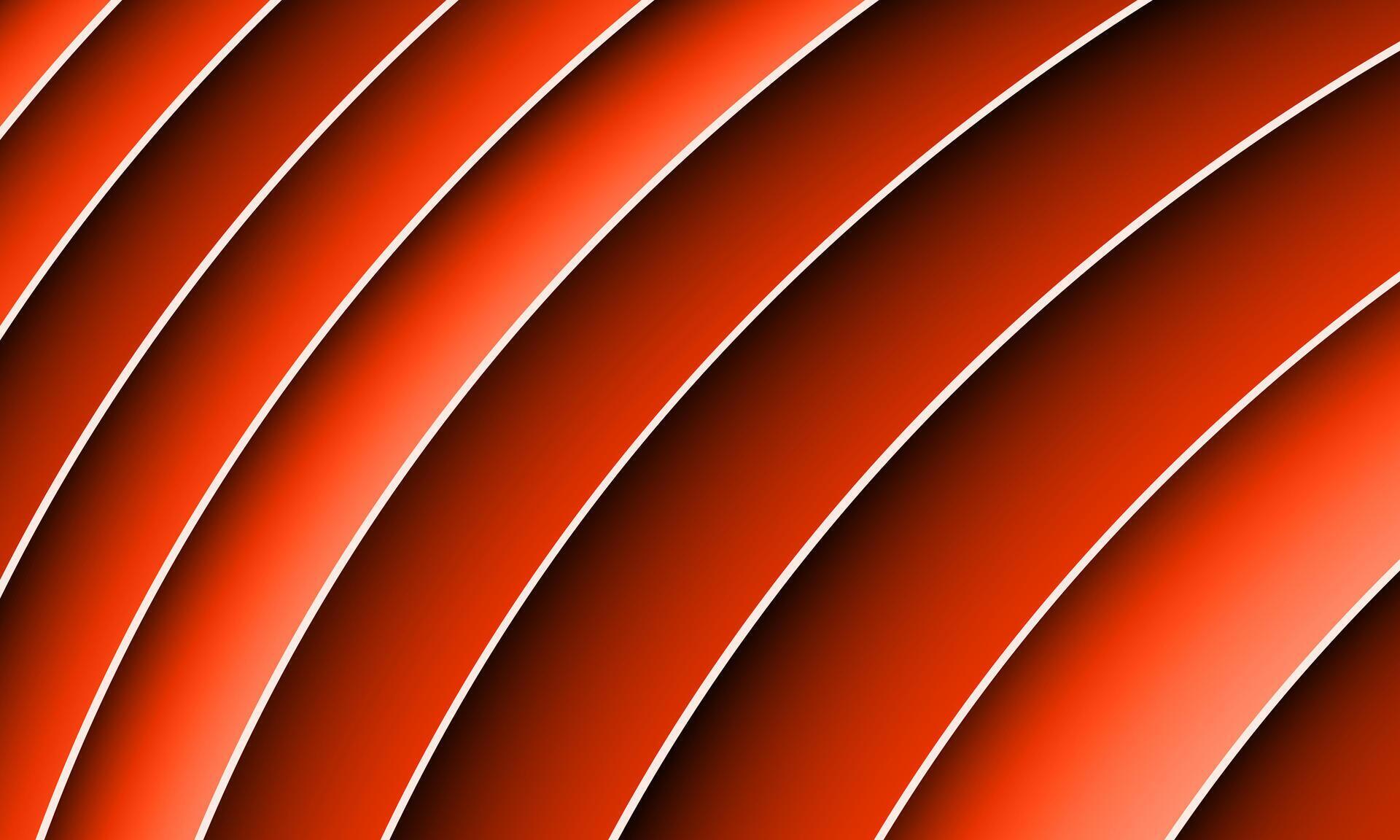 abstract red circle papercut design background with overlap layer, 3D circle lines papercut ...