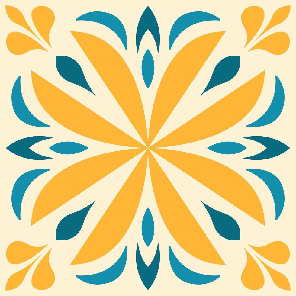 Ceramic tiles in a classic design feature simple floral and leaf motifs ...