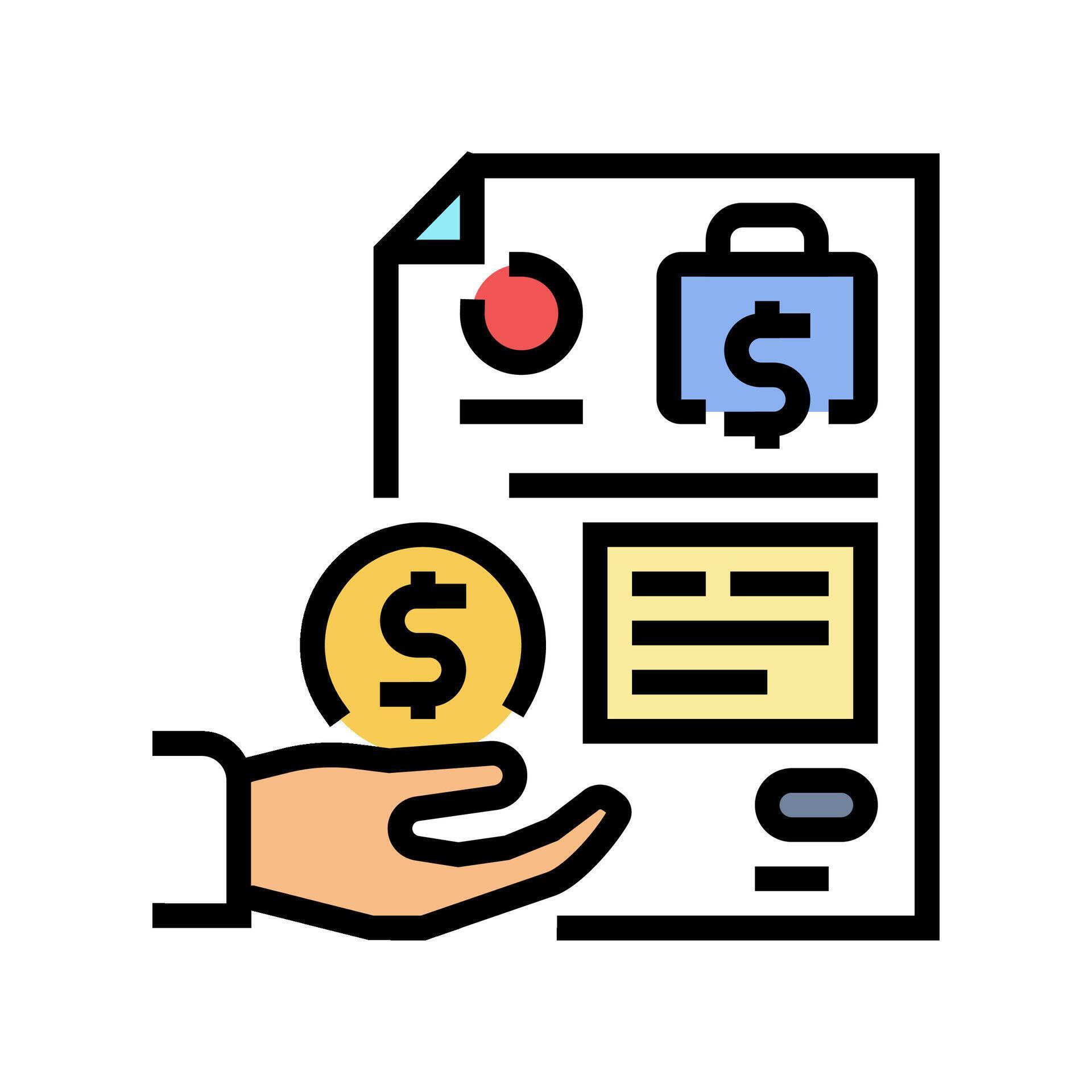 accounts receivable business process color icon illustration 50128566 ... accounts receivable business process color icon illustration 50128566 ...