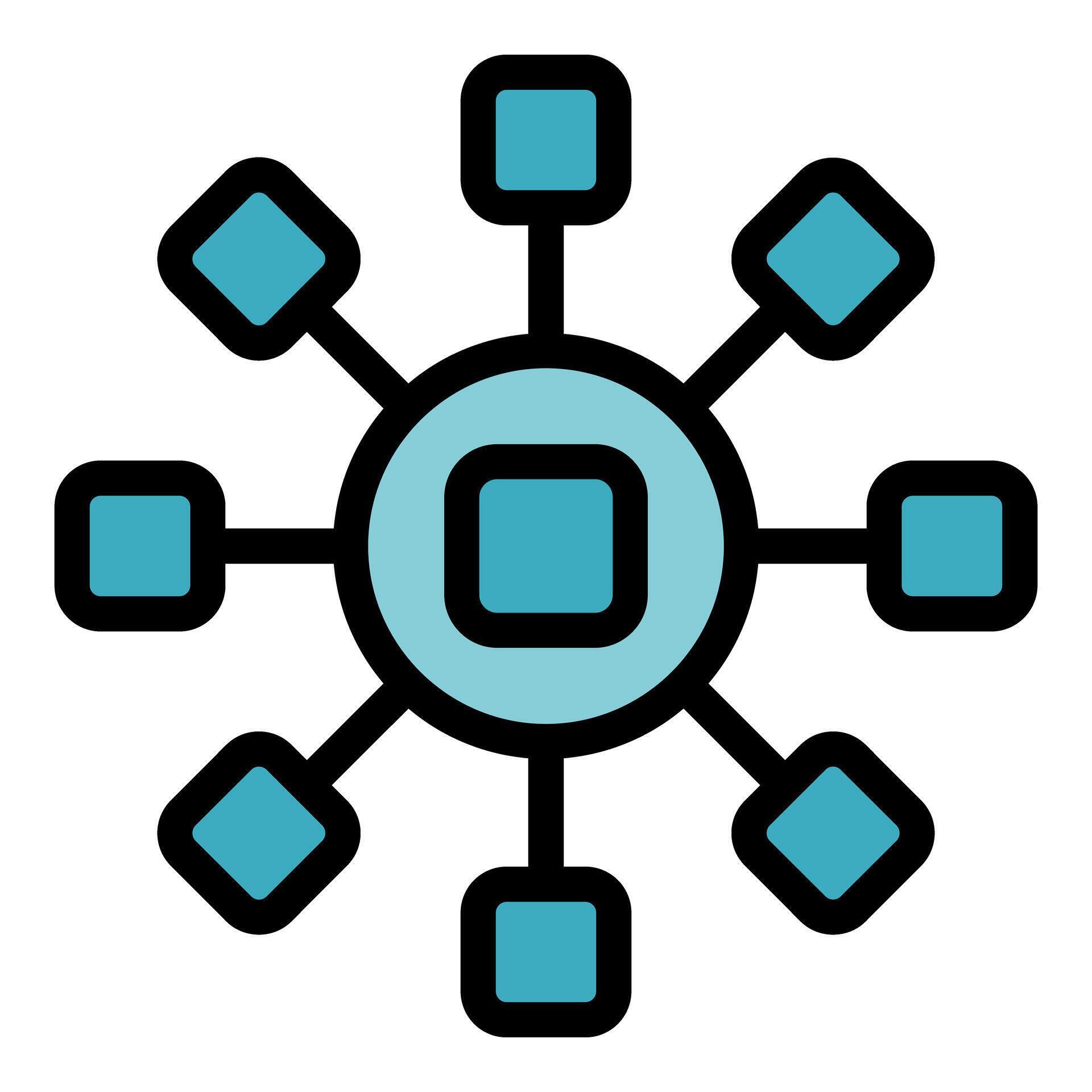 Network Hub Connecting Multiple Devices With Secure Data Transfer