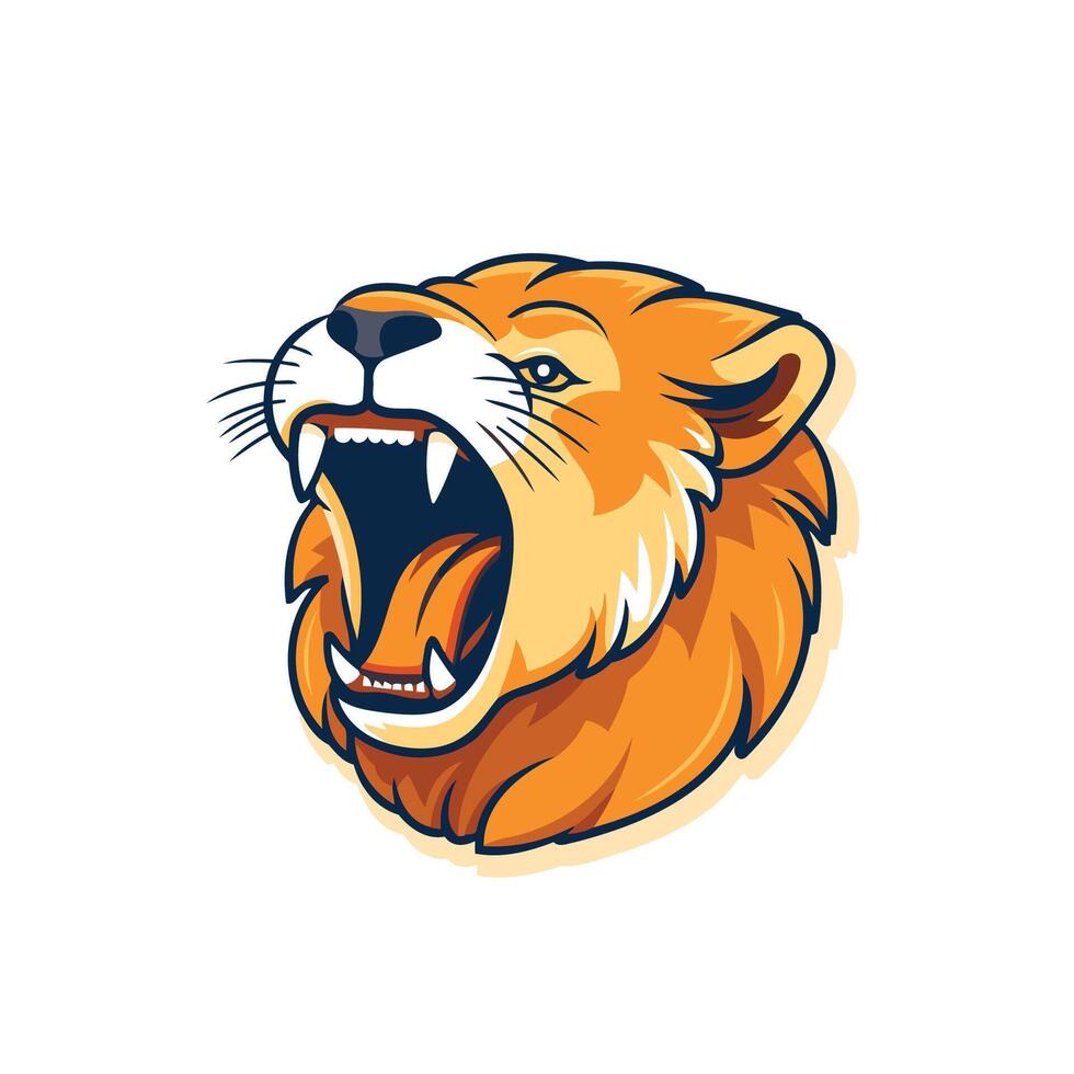 Lion Head Roaring Roaring Lion Head Lion Head Lion Head Lion Head 50154241 Vector Art At