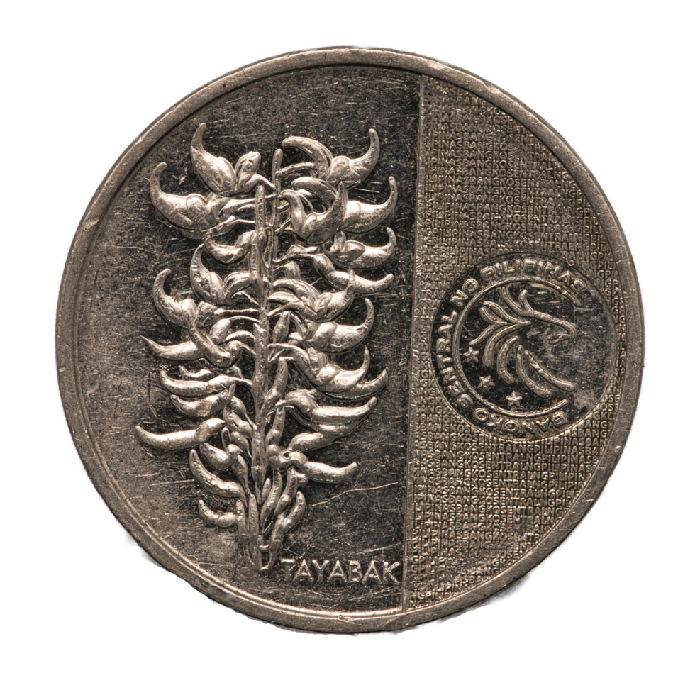 New 5 Philippine Peso Coin Back 50161059 Png