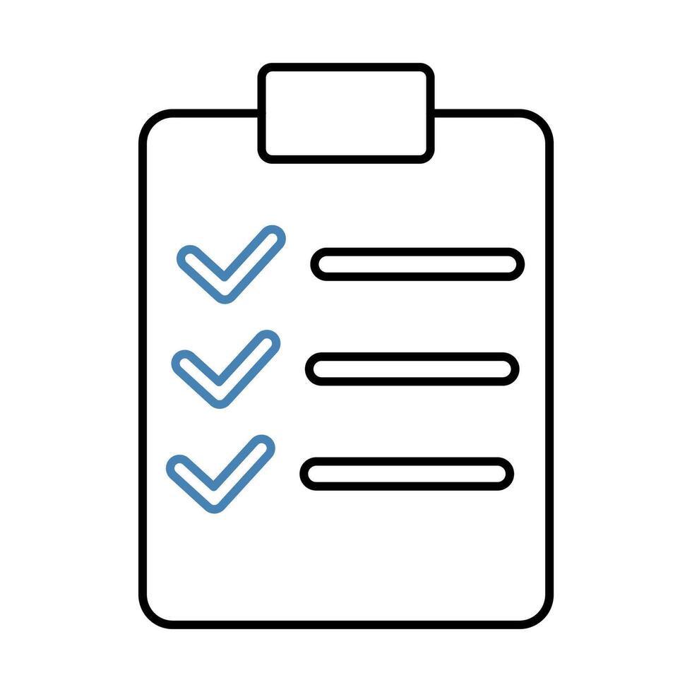 checklist concept line icon. Simple element illustration. checklist ...