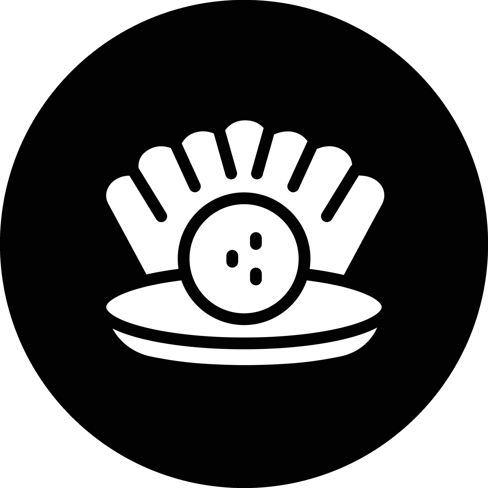 Pearl Icon Design Illustration 50226942 Vector Art at Vecteezy