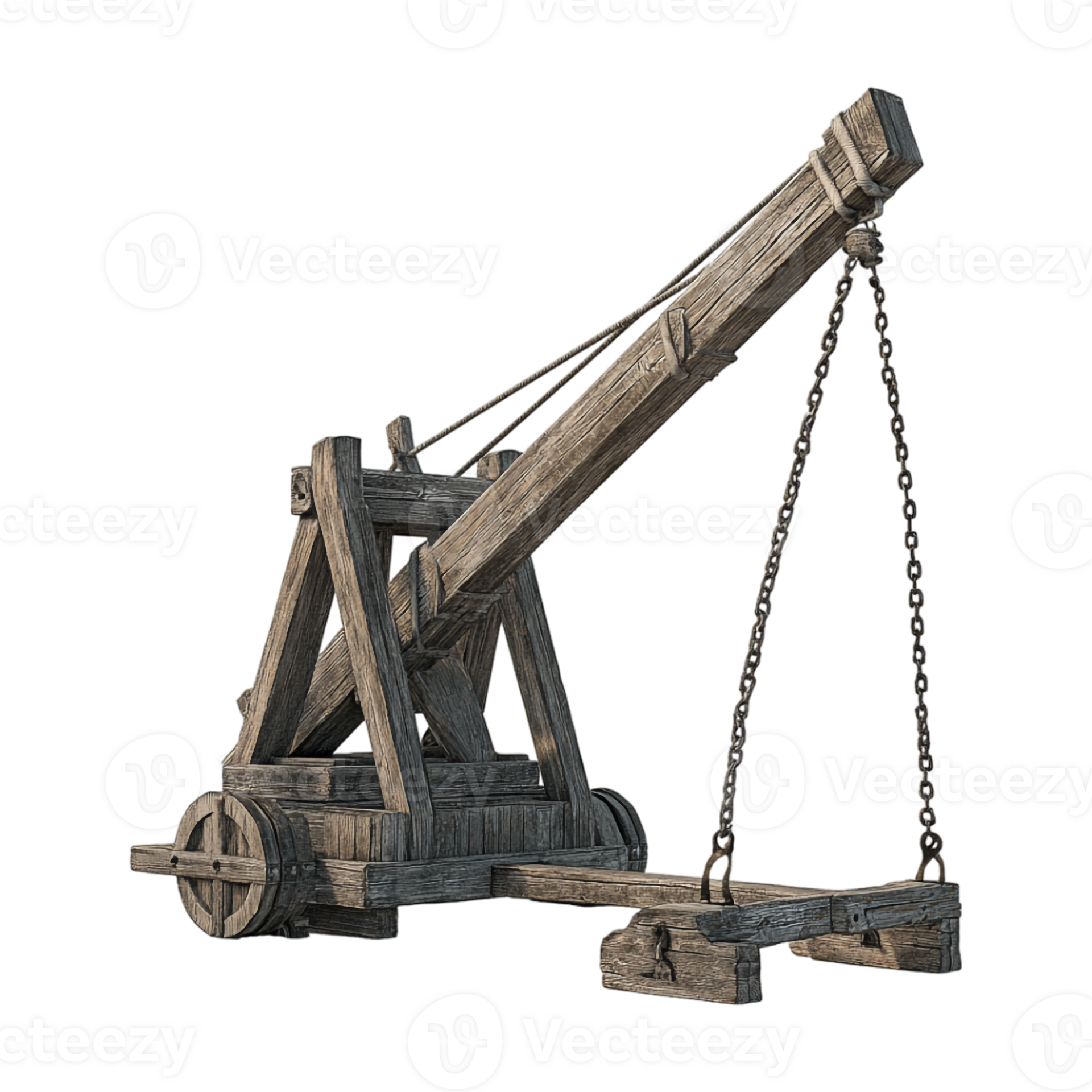 Ancient Wooden Crane on Transparent Background 50229745 PNG Ancient Wooden Crane on Transparent Background 50229745 PNG