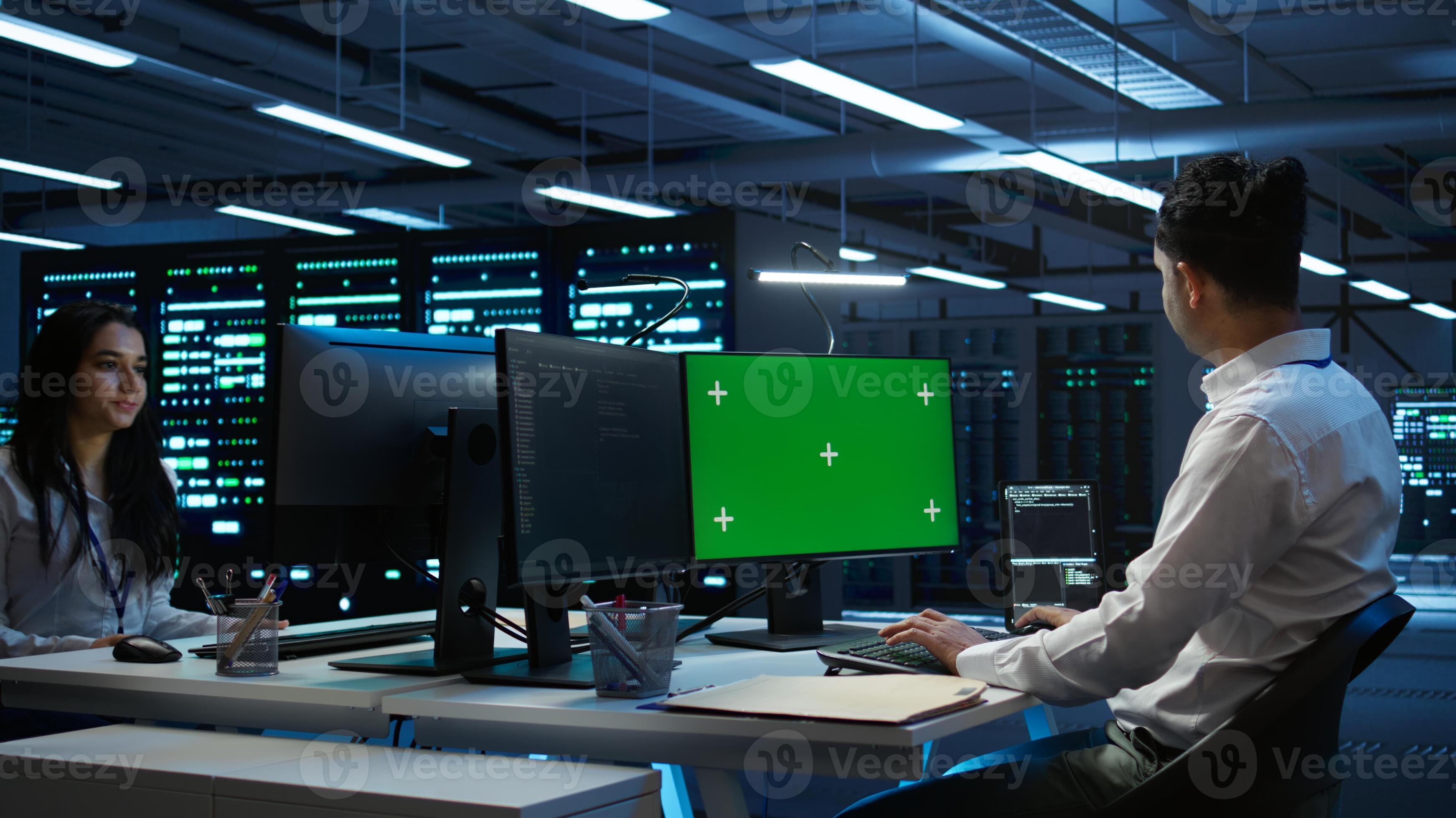 Programmer In Data Center Managing And Maintaining Databases Using