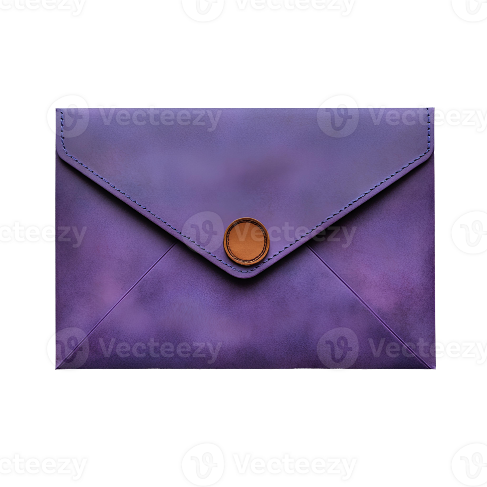 Purple Envelope , Transparent Background, Clean Design, purple envelope, Sealed Rectangular ...