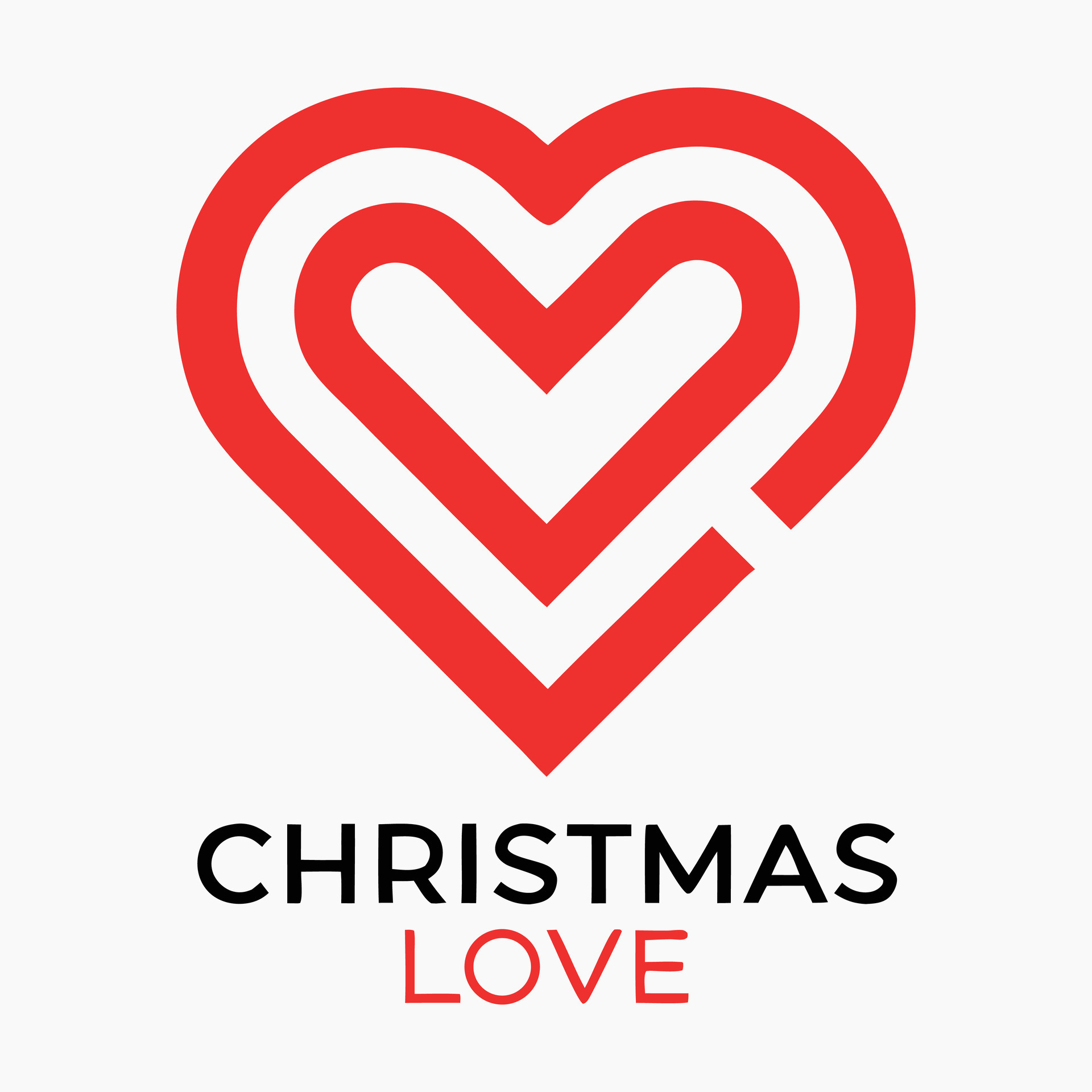 Love silhouette icon for modern Christmas 50239161 Vector Art at Vecteezy