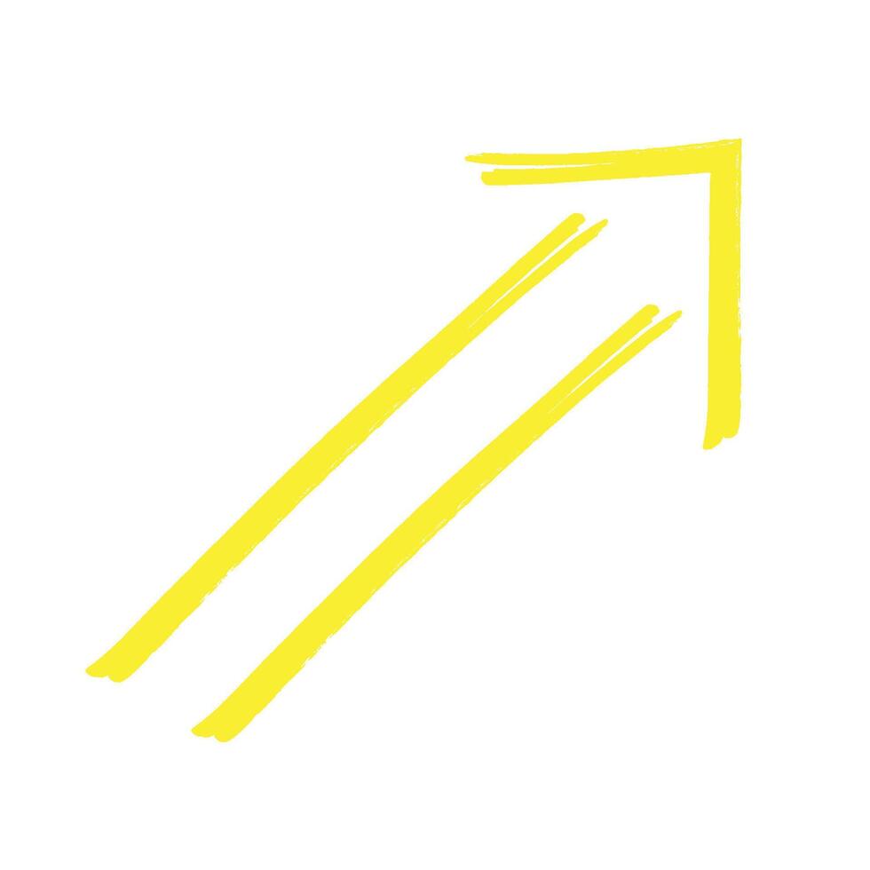 Yellow arrow icon design element 50239912 Vector Art at Vecteezy