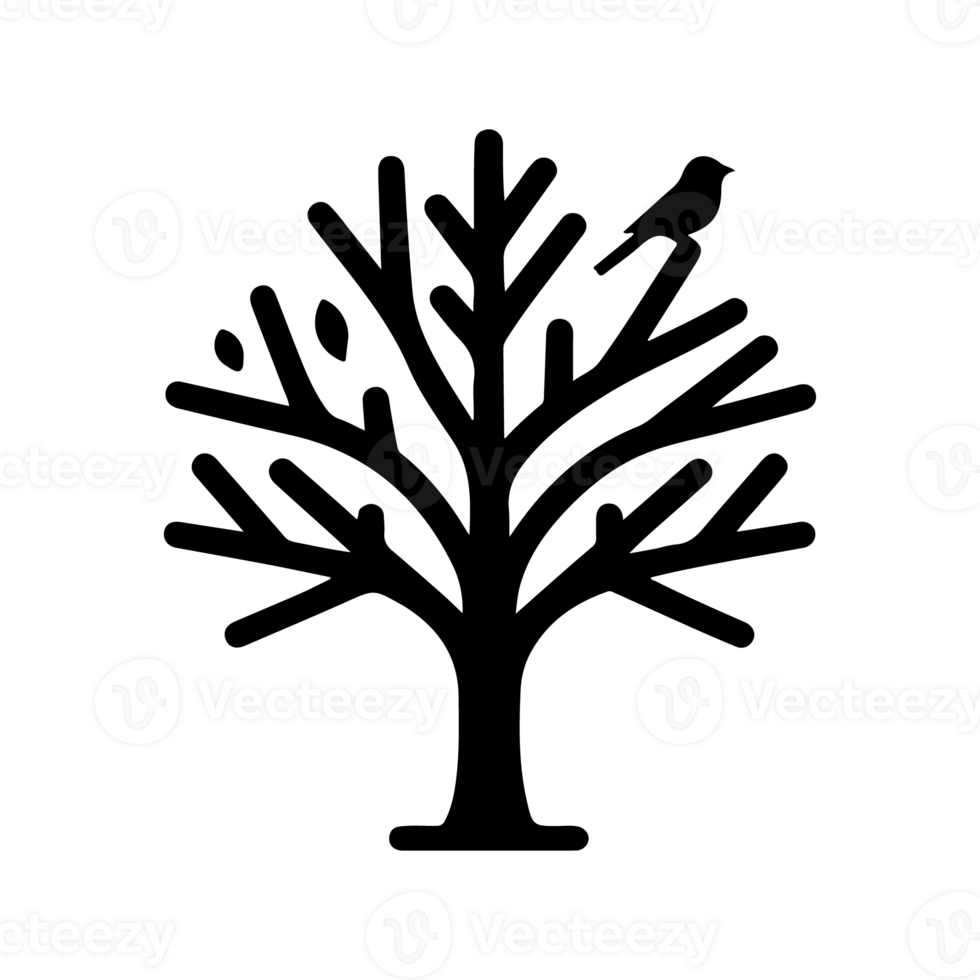 Tree icon silhouette 50240790 PNG