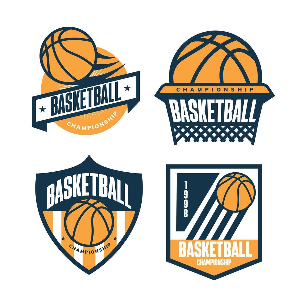 basketball set badge logo 50261746 Vector Art at Vecteezy basketball set badge logo 50261746 Vector Art at Vecteezy