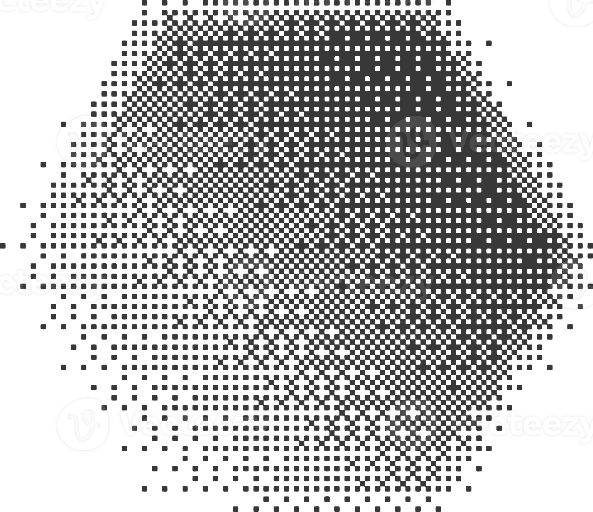 Bitmap Pixel Arcade Game Effect Hexagon Y2k Halftone Shape Dither Aesthetic Gradient Pentagon