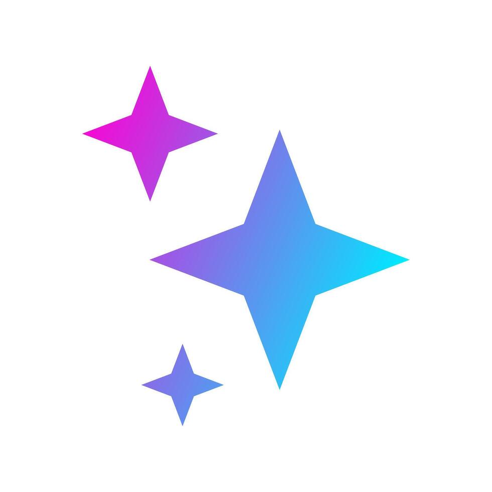 Artificial intelligence colorful tool symbol Icon. Ai stars modern illustration 50272672 Vector ...