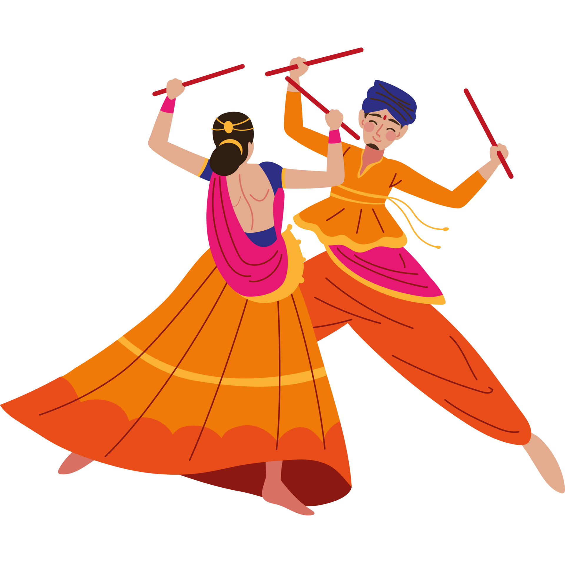 indian couple wearing traditional costumes isolated 50281029 PNG indian couple wearing traditional costumes isolated 50281029 PNG