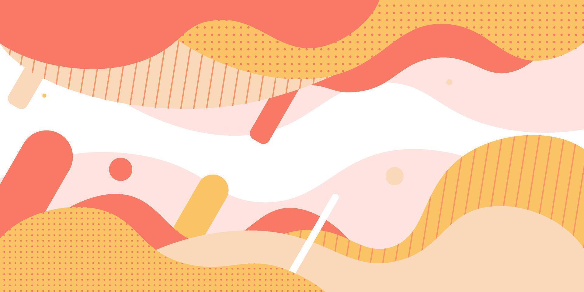 moderno 3d antecedentes con fluido formas futurista naranja a amarillo ...