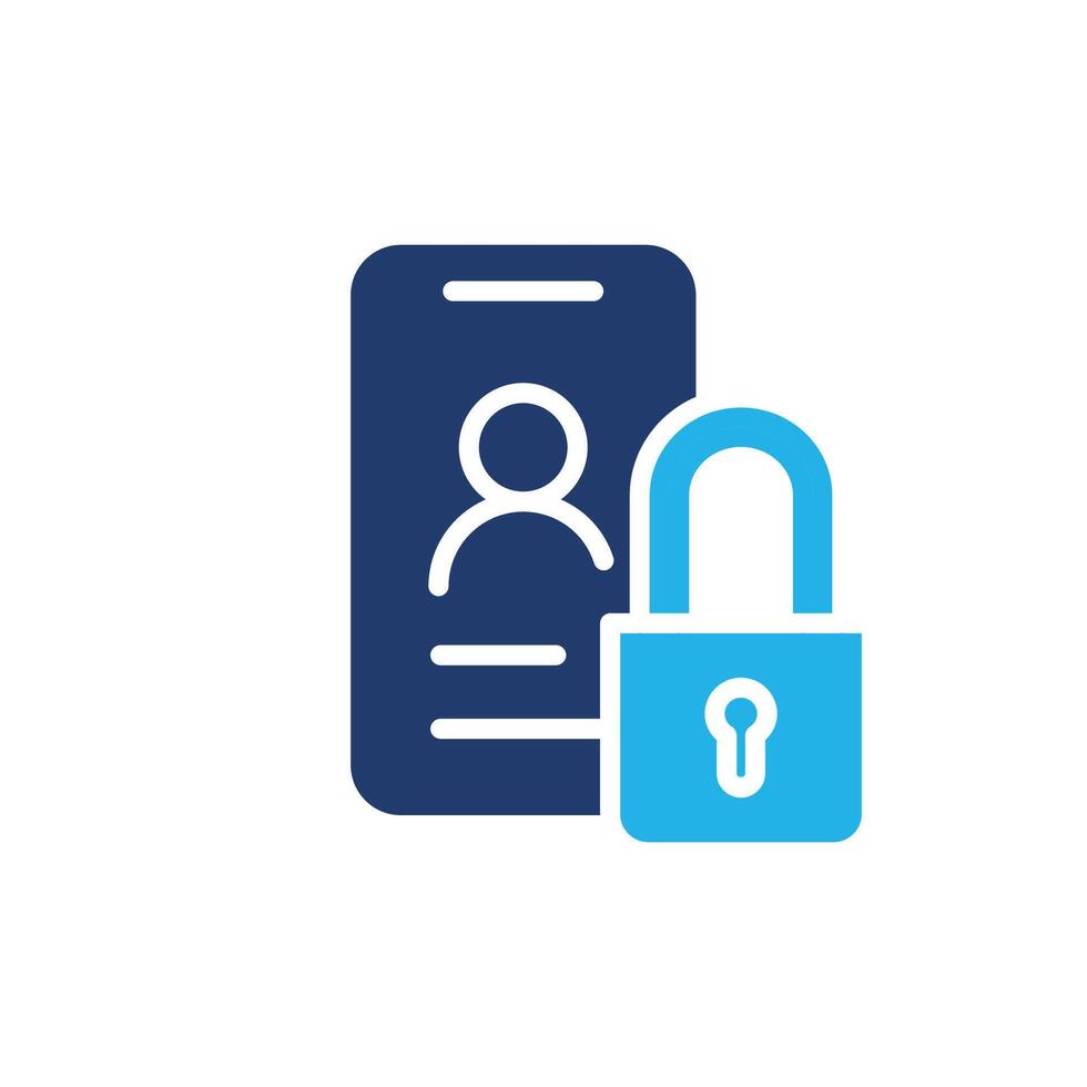 Personal Data Protection Colored Icon Design Good For Web Or Mobile App