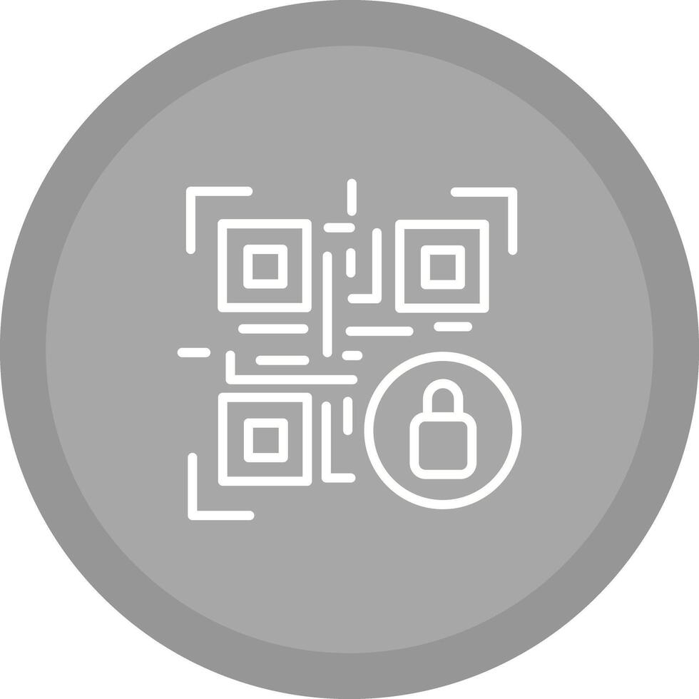 QR Code Encryption Icon Design 50292616 Vector Art at Vecteezy