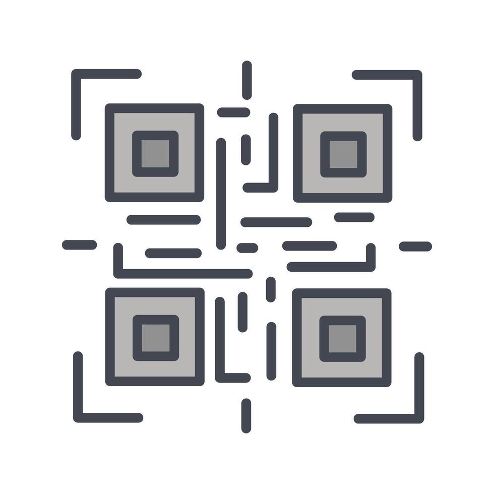 QR Code Reader Icon Design 50301285 Vector Art at Vecteezy