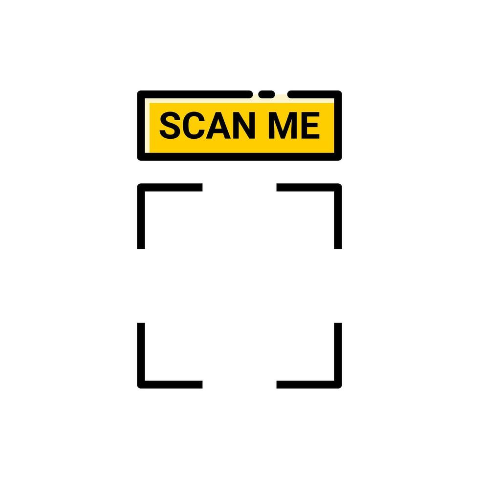 Scan Qr Code Quick Response Code Or Qr Code Set For Smartphone Qr Code Scanner Design